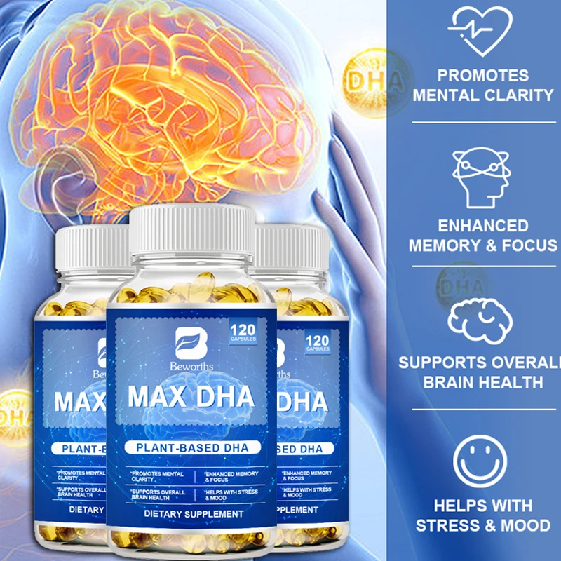 BEWORTHS-DHA-Brain-Supplement-Promotes-Brain-Health-Enhances-Focus ...