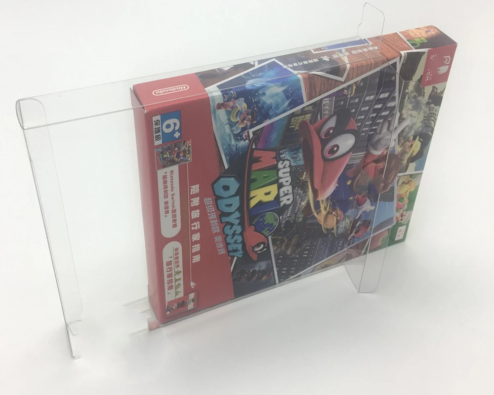 Transparent-Box-Protector-For-Nintendo-Switch-NS-Super-Mario-Odyssey ...