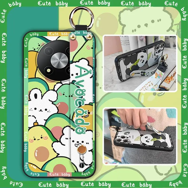 cell phone cover Wristband Phone Case For ZTE Blade A73 5G Durable ...