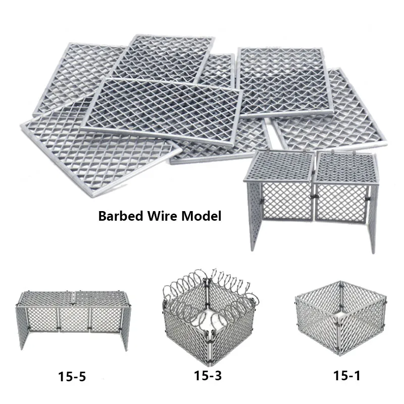 Scale Model Barbed Wire