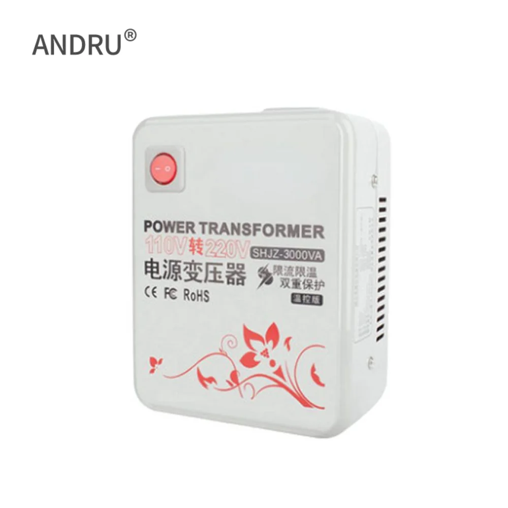 110-V-to-220-Power-Transformer-for-power-transmission-voltage-conversion-and-insulation ...