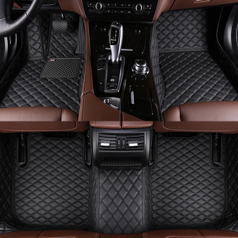 rtificial Leather Custom Car Floor Mats for Land Rover Range Rover ...