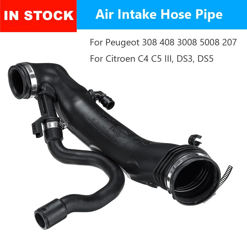 Manguera Turbo de entrada de aire, para Peugeot 9811909980, 308, 408 ...