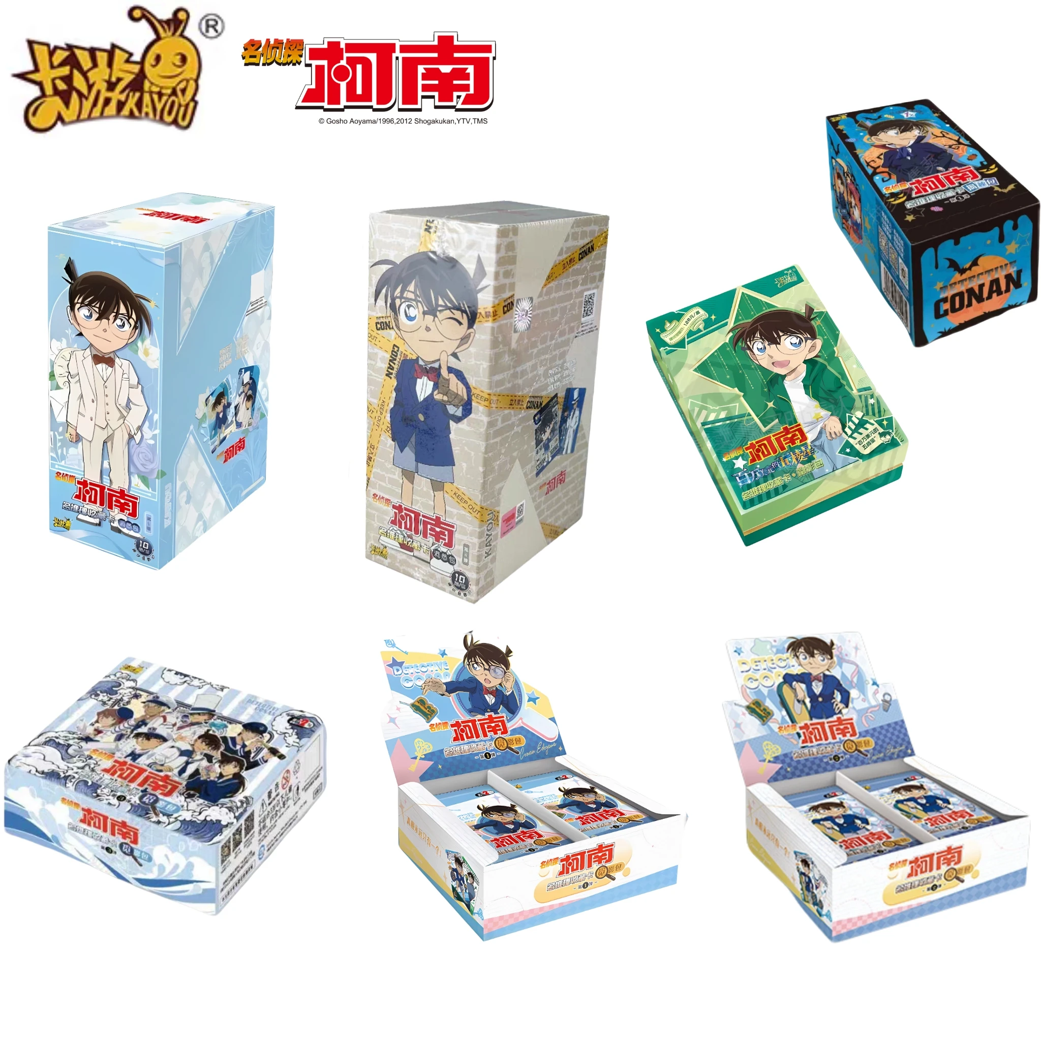 Original Box New In KAYOU Detective Conan Card Anime Character Kaito ...