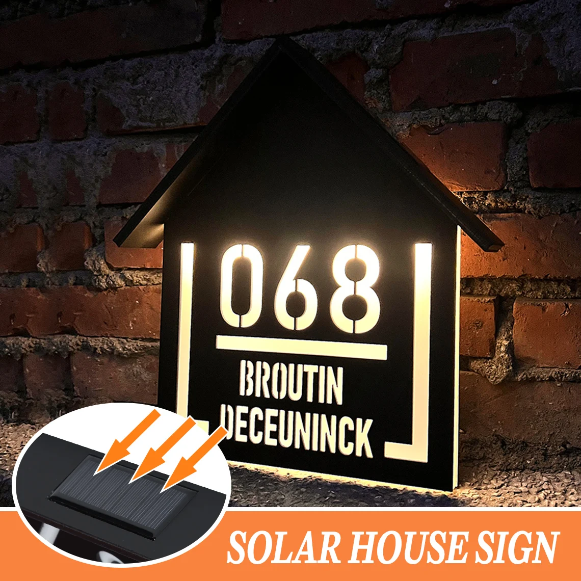 Customized-Exterior-Solar-House-Number-Sign-Modern-Outdoor-Address ...