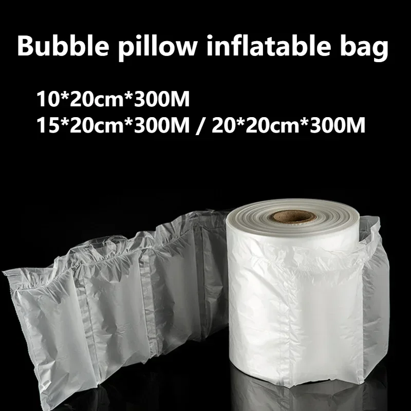 10-15-20cm-20cm-300M-Bubble-Pillow-Air-Cushion-Buffered-Air-Inflation ...
