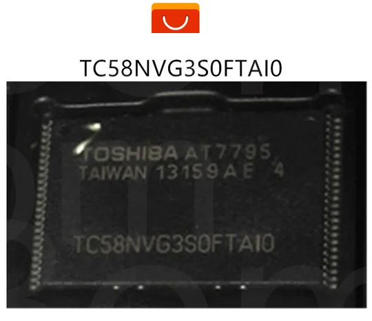 5PCS/LOT 100%NEW TC58NVG3S0FTAI0 TSOP 48 TC58NVG3S0FTAI TC58NVG3S0FTA ...