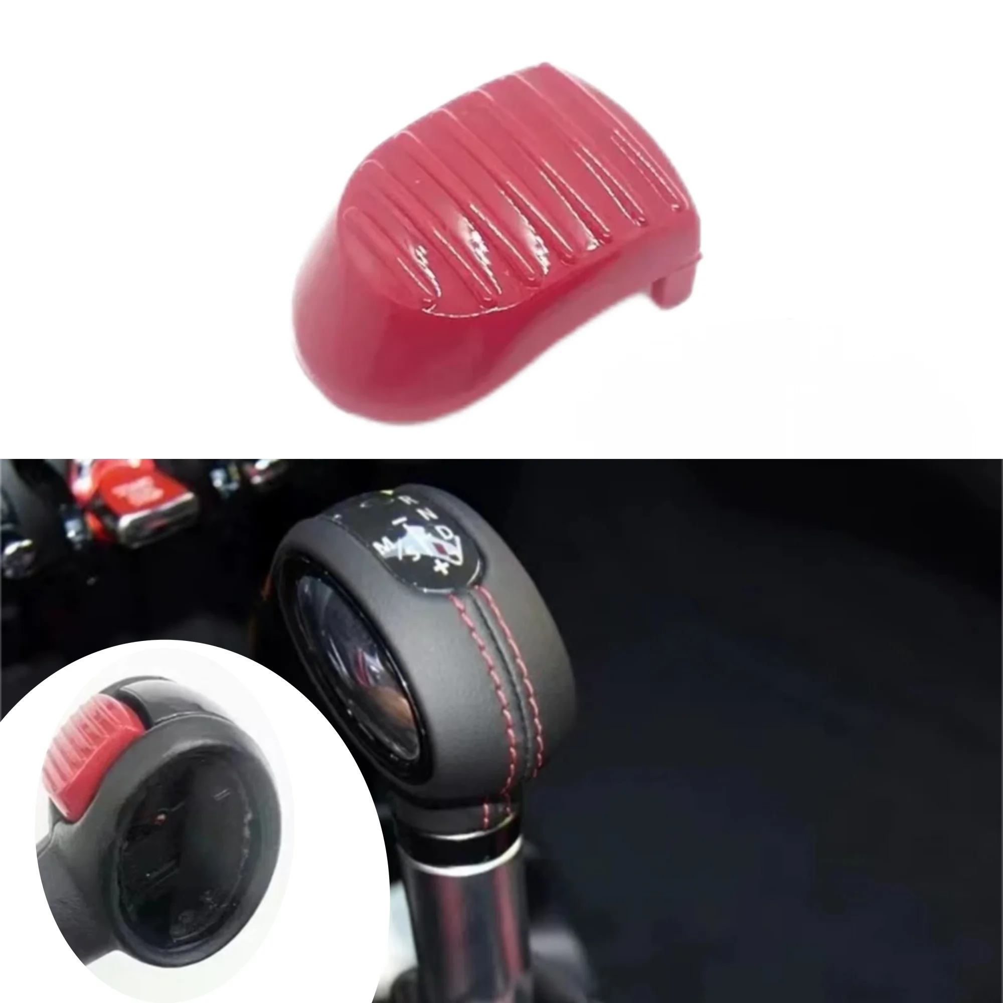 Handball-Lever-Shifter-Knob-Button-Gear-Shift-Black-for-BMW-Mini-Cooper ...