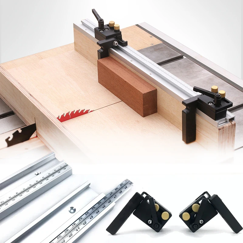 45-Type-T-Track-Track-Stop-Block-Stopper-Aluminum-Alloy-Chute-with ...