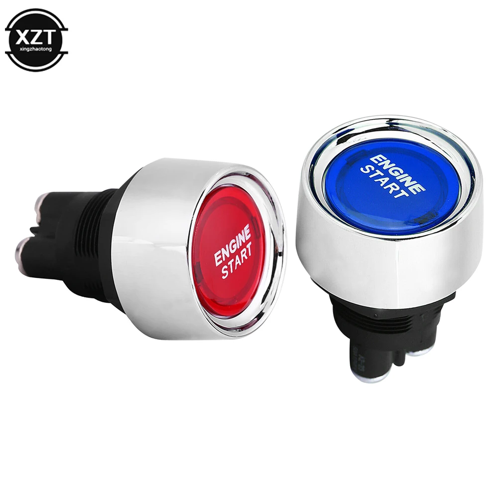 Engine-Start-Switch-Metal-Button-Start-Stop-Switch-with-LED-Light ...