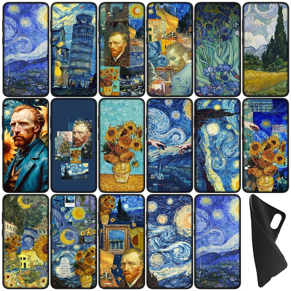 Starry Night Van Gogh Artistic Phone Cover for OPPO A3 5G (6)