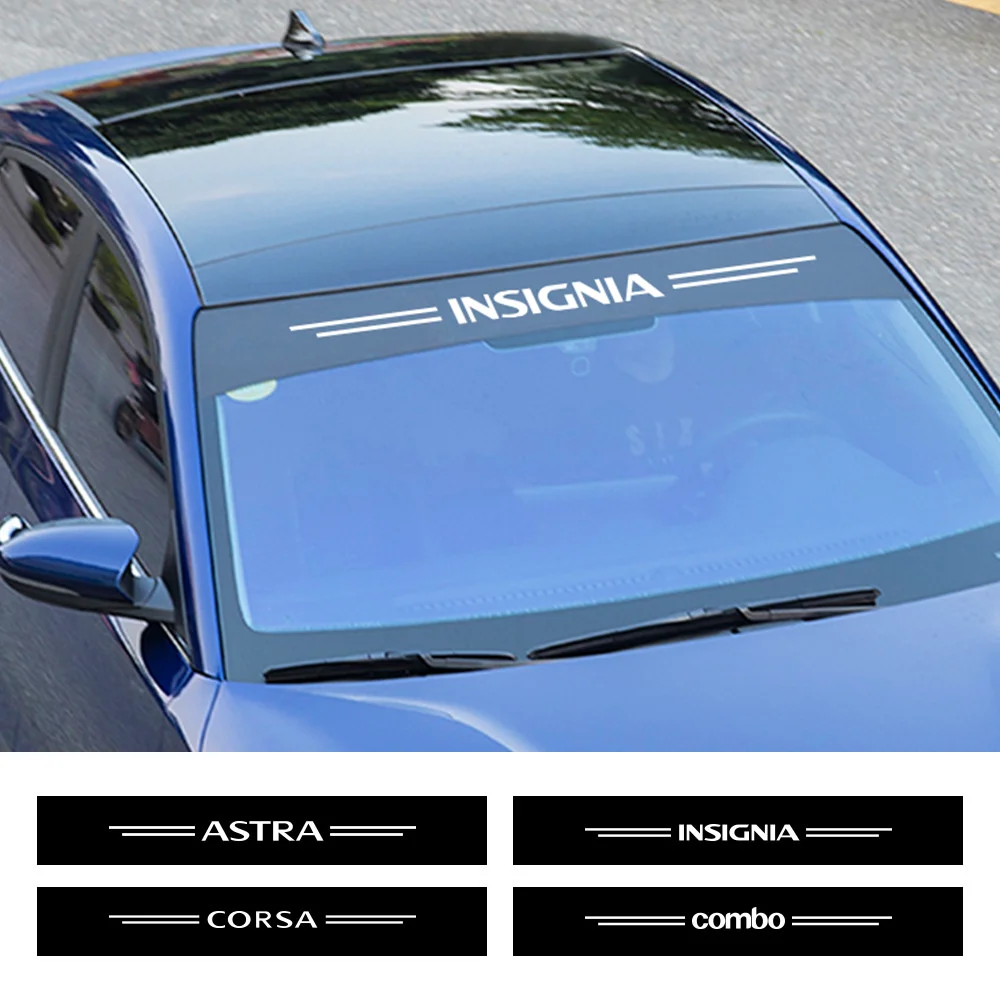 Car-Accessories-Front-Windshield-Stickers-For-Opel-Vauxhall-Astra-Corsa ...