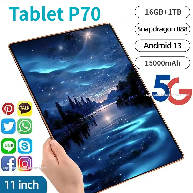 Tableta-Android-P70-versi-n-Global-dispositivo-de-2024-mAh-16GB-de-Ram ...