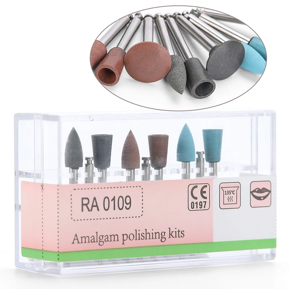 Denspay 9PCS/Box Composite Polishing Kit RA 0309 RA0109 For Low Speed ...