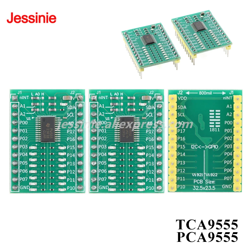 5pcs/1pc TCA9555 PCA9555 Module 16-bit I/O Expander IIC/I2C GPIO ...
