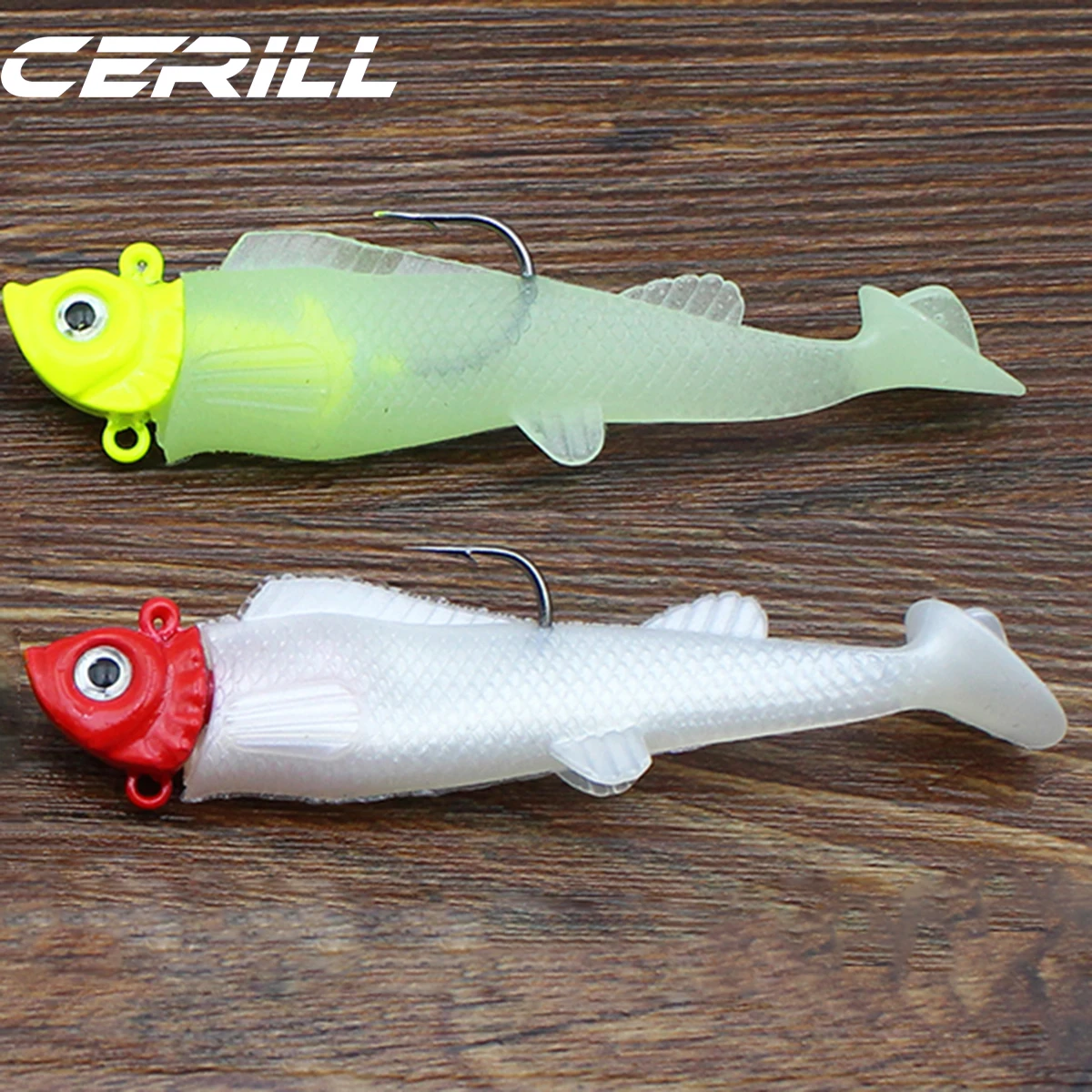 Cerill-5pcs-bag-85mm-14-5g-Artificial-Swimbait-Jig-Head-Soft-Fishing ...