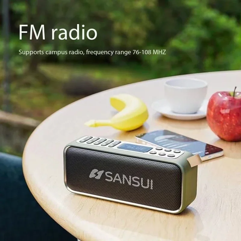 New-Sansui-F36-Retro-Radio-Wireless-Bluetooth-Speaker-Insert-card-Mini ...