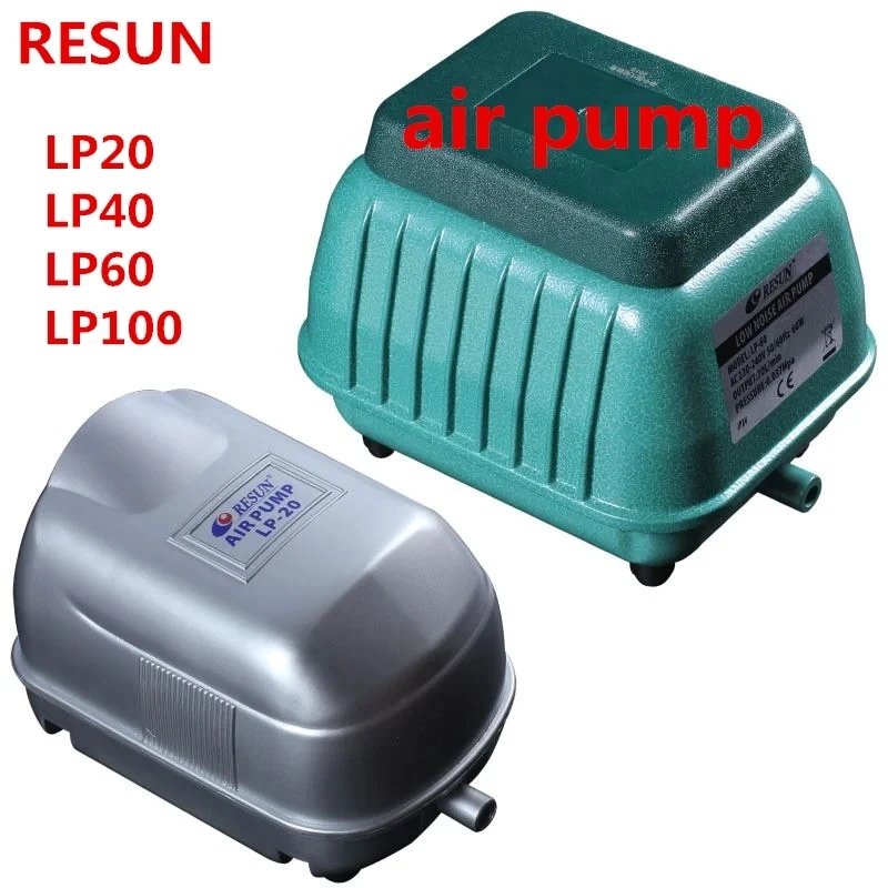 RESUN-LP20-LP40-LP60-LP100-Super-silent-high-power-air-pump-LP-20-LP-40 ...