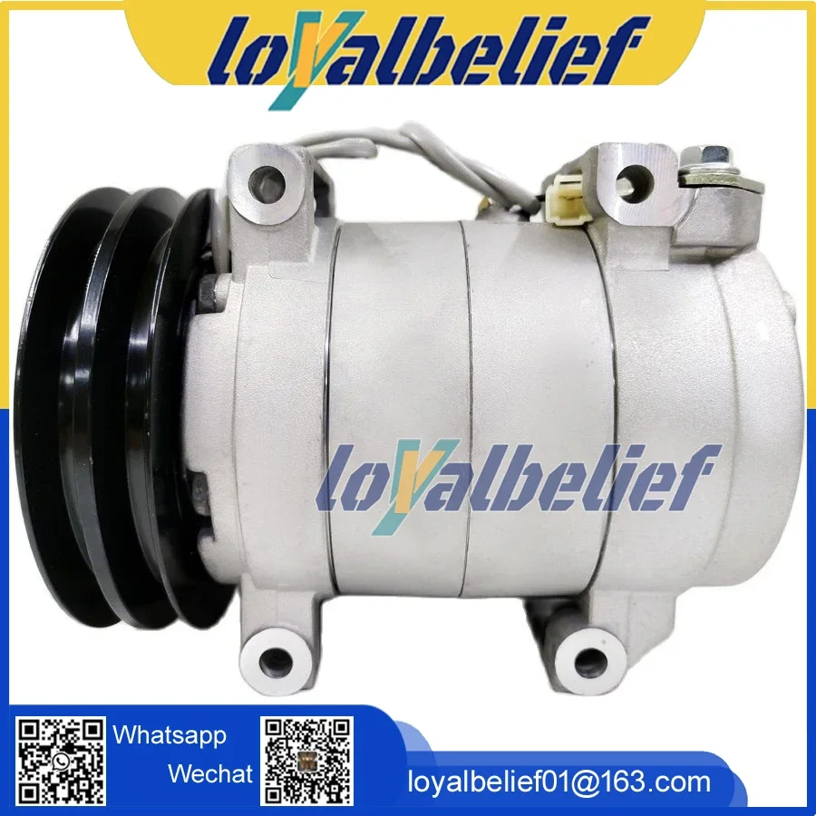 SP15 12V 24V Auto Air Conditioning Compressor For Isuzu Truck AC ...