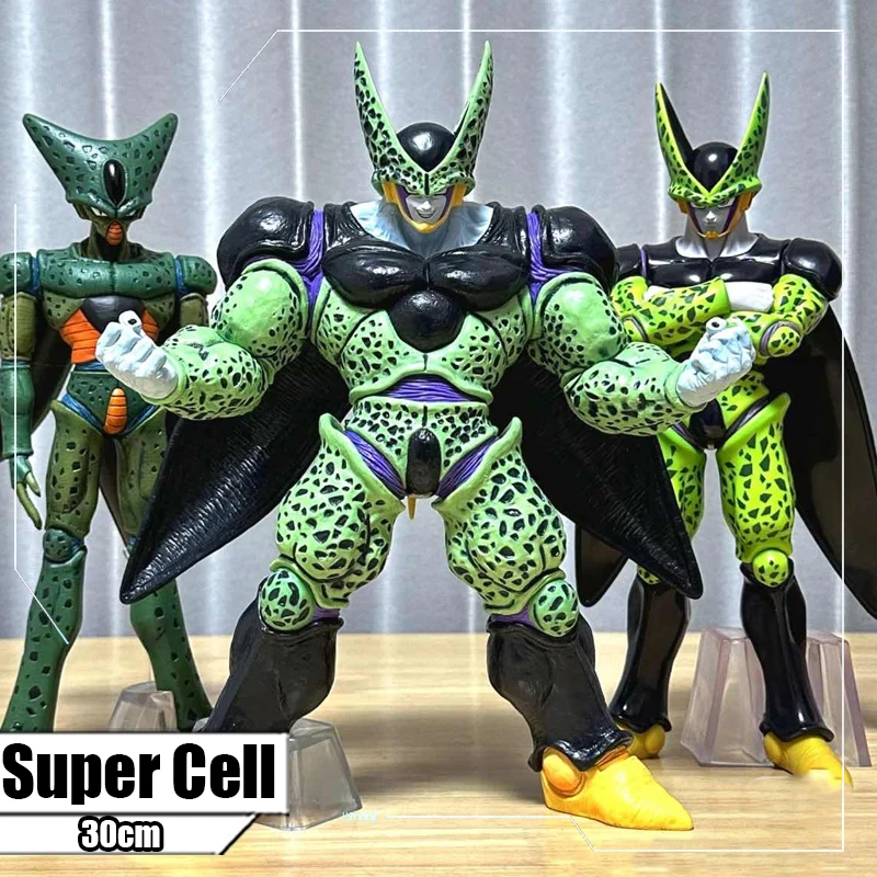 30cm Dragon Ball Cell Figura Super Cell Full Power Figurine PVC Action ...