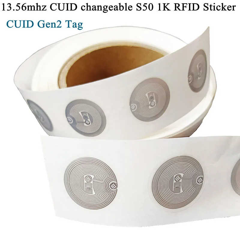 CUID Gen2 Changeable RFID Tag 13.56Mhz Clone Token IC Copy Badge ...