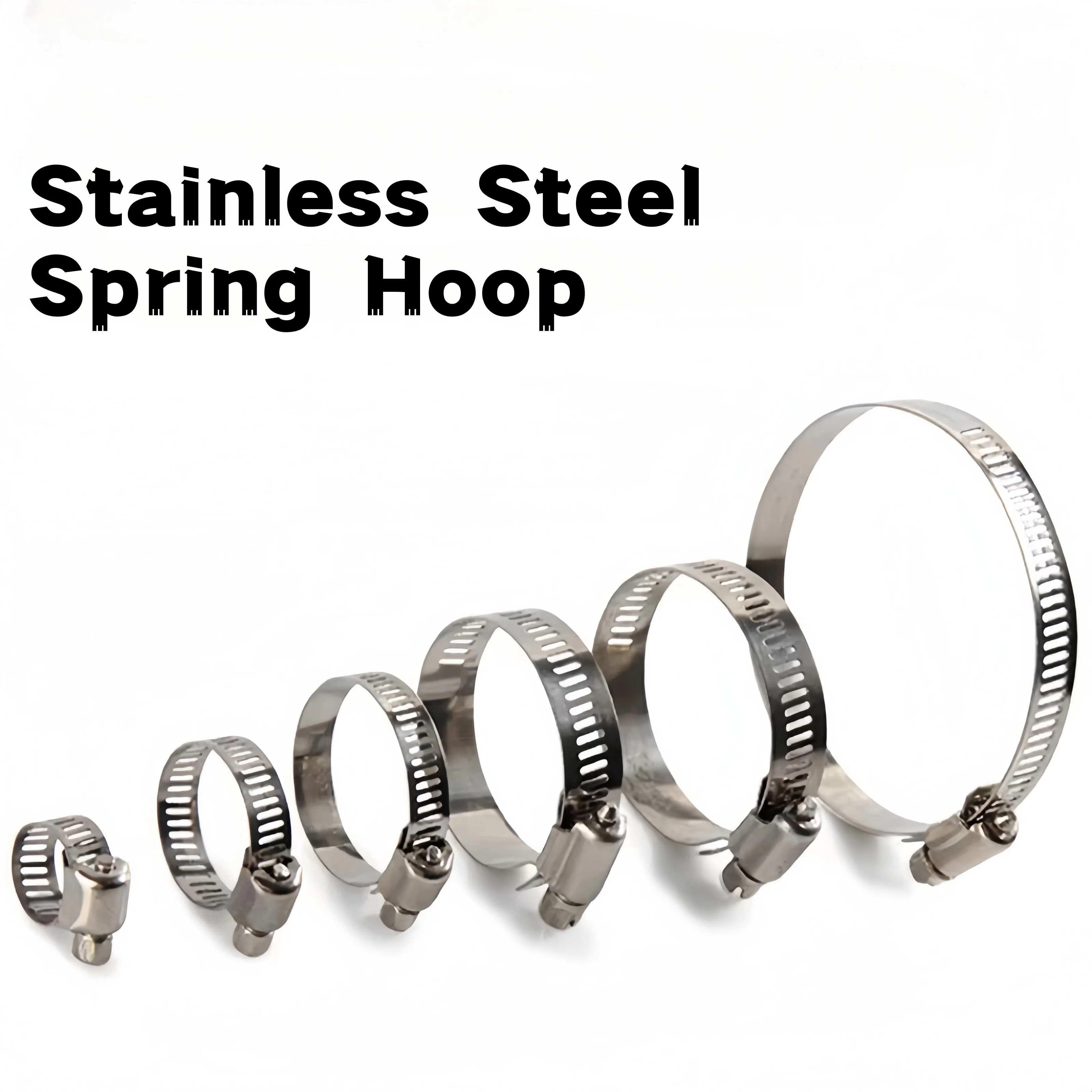 8mm-165mm-Stainless-Steel-Drive-Hose-Clamps-Adjustable-Water-Pipe-Tri ...
