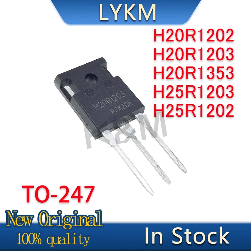 Triodo de cocina de inducción IGBT, 5/piezas, nuevo, Original, H20R1202 ...