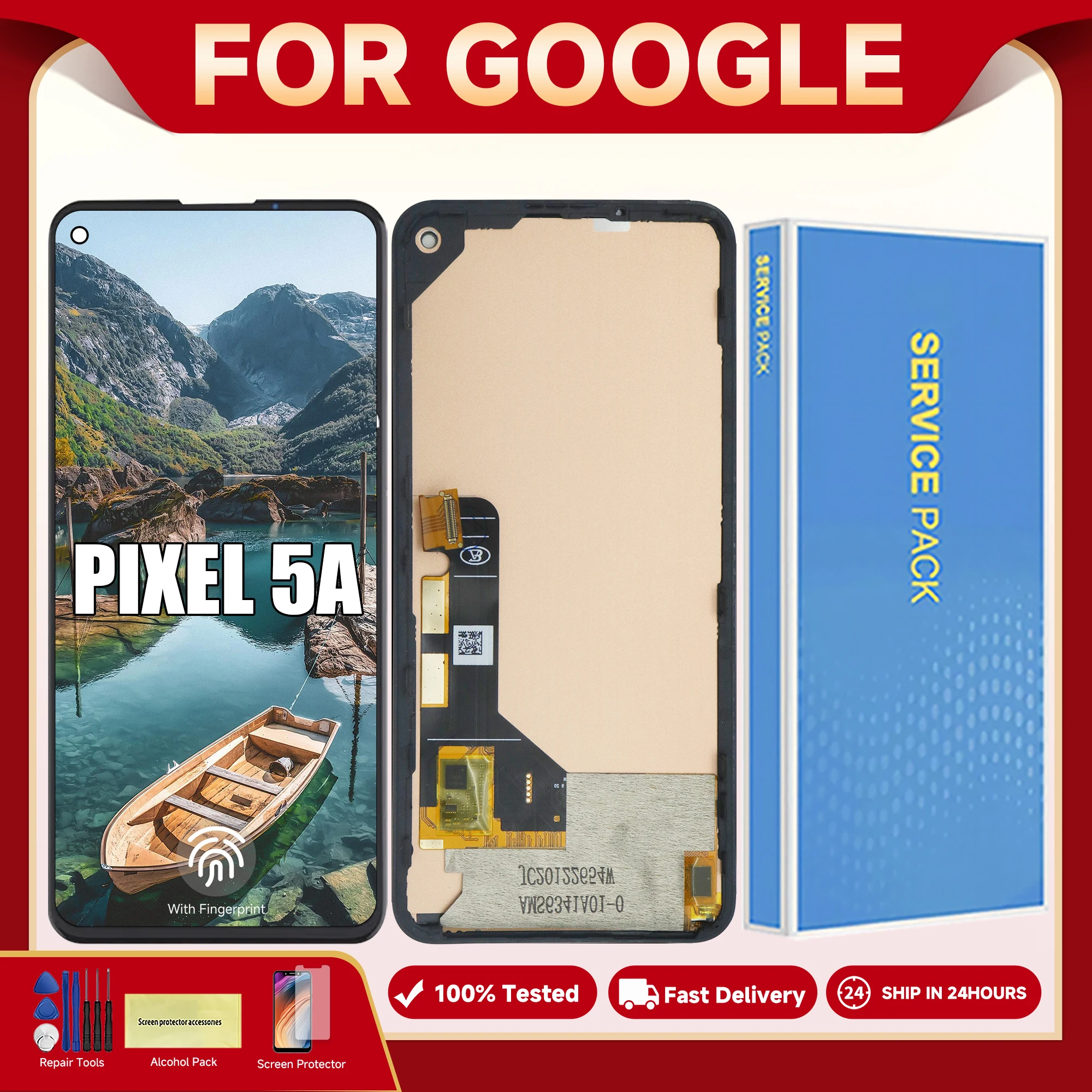 Incell-Screen-For-Google-Pixel-5A-LCD-Display-Touch-Screen-Sensor ...