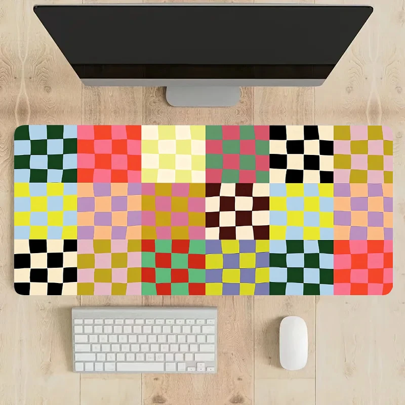 Large Desk Mouse Pad Girls Office Decor Accessories Washable Wear ...