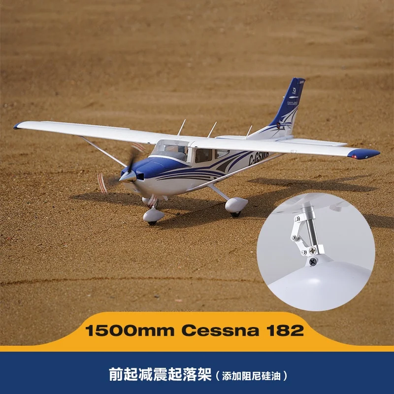 1500mm-Cessna-182-Trainer-Rc-Aircraft-Electric-Remote-Control-Model ...