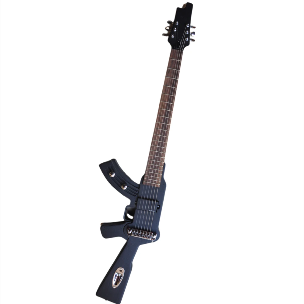 Factory Left Handed Gun Electric Guitar with Chrome Hardware,Offer ...