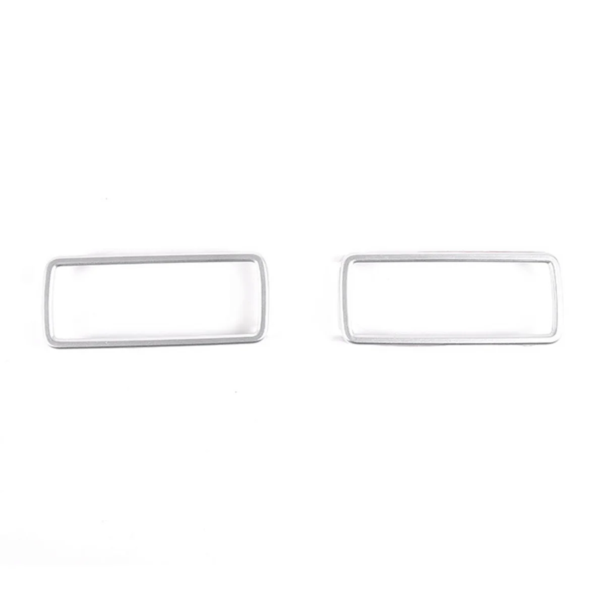 2PCS-Car-Trailer-Tow-Hook-Hole-Trim-Frame-for-Land-Rover-Defender-90 ...