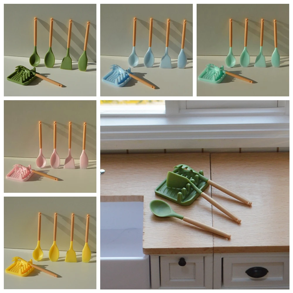 1-6-Scale-Miniature-Dollhouse-Kitchen-Spatula-Mini-Turner-Kitchen-Ware ...