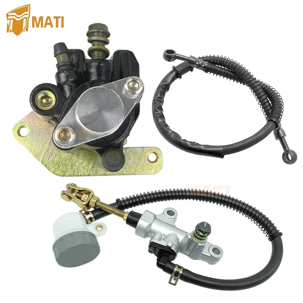 Rear-Brake-Caliper-Master-Cylinder-Hose-for-Yamaha-Warrior-350-YFM350X ...