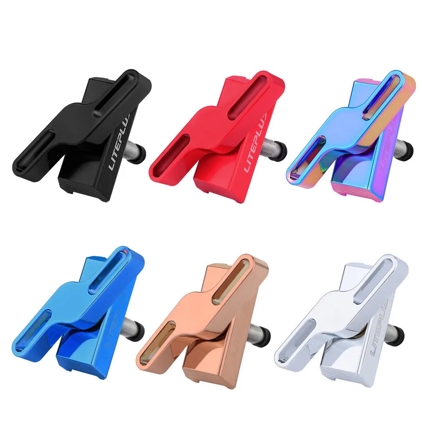Liteplus-Folding-Bicycle-C-Buckle-Hinge-Clamps-Plate-Aluminum-Alloy-C ...