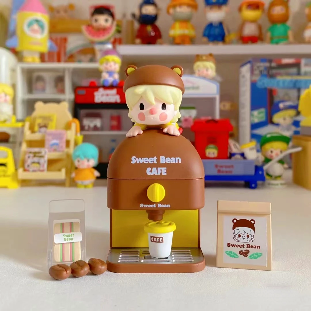 Pop Mart Sweet Bean 24 Hours Convenience Store Blind Box Re-ment Figure ...