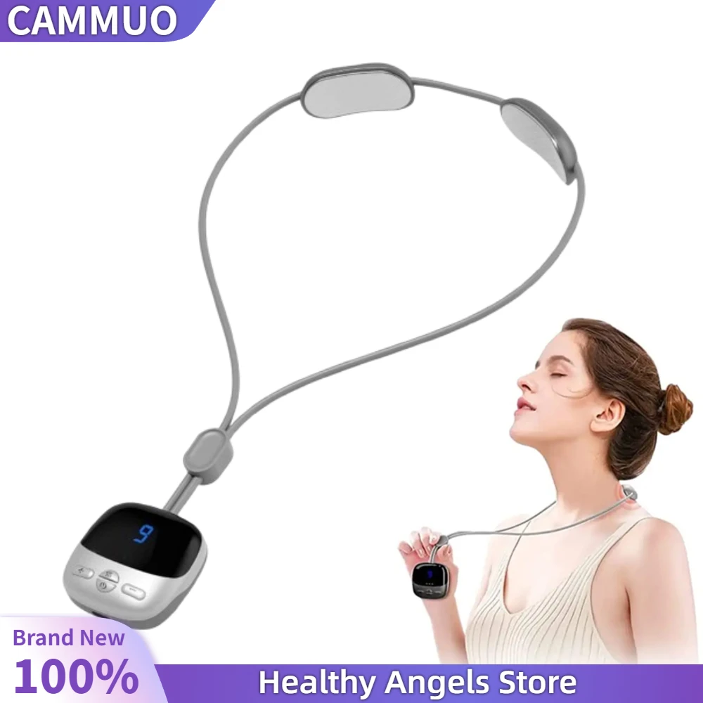 Electric-Neck-Massager-EMS-Micro-Current-Cervical-Spine-Massager ...