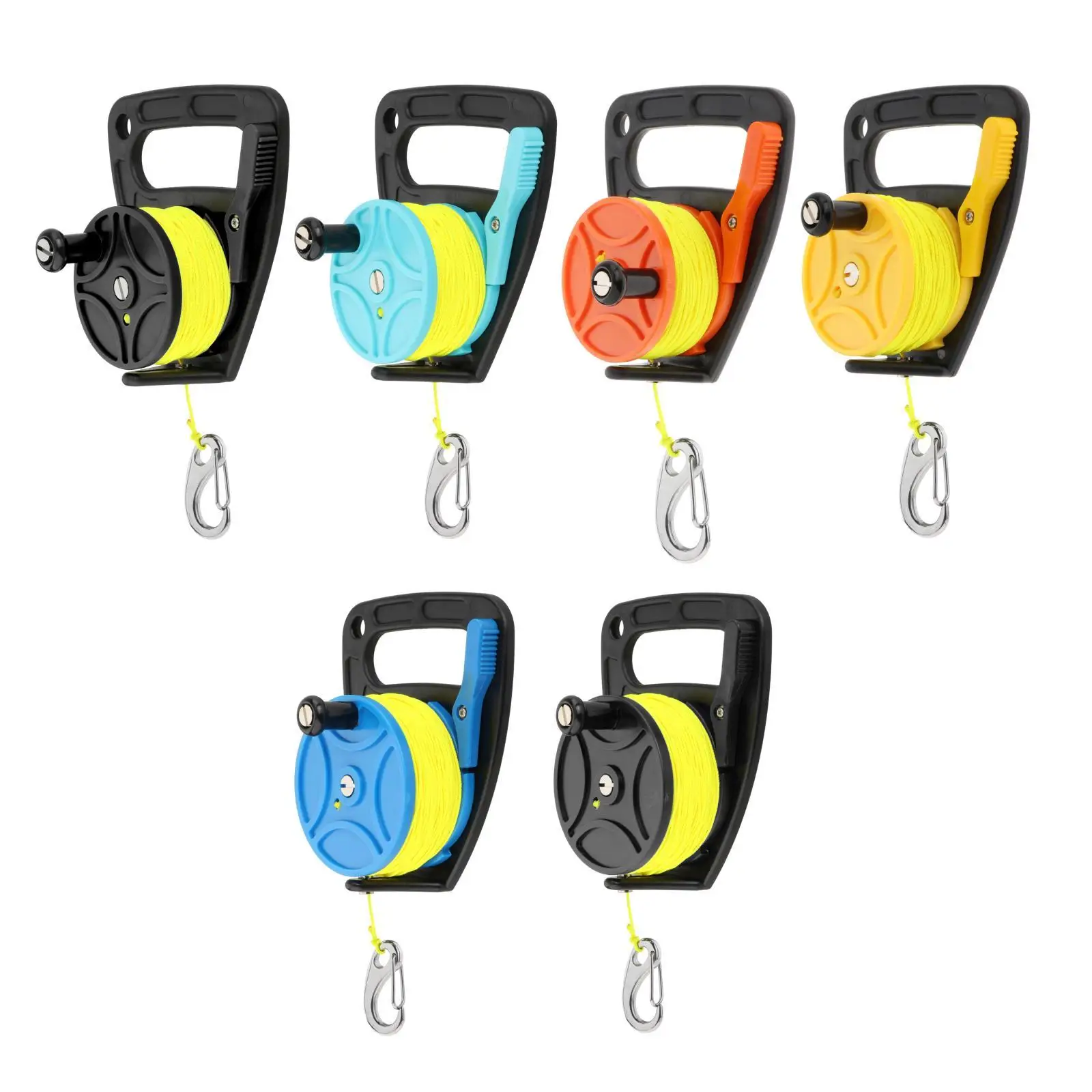 Carrete-de-buceo-con-mango-para-kayak-lanza-de-buceo-recreativo-agua ...