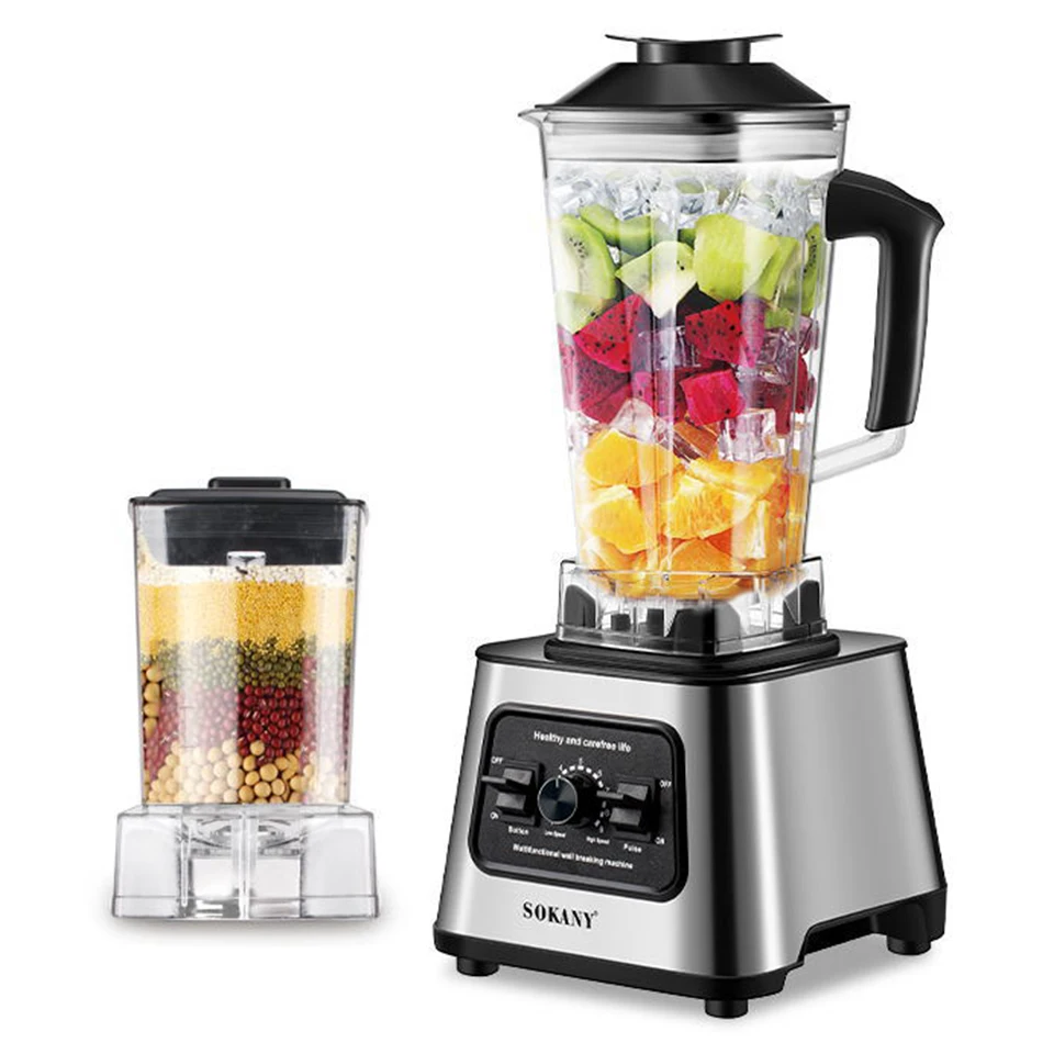 SK999-2-5L-6000W-9-Speed-Home-Kitchen-Blender-Cold-Fresh-Juice ...