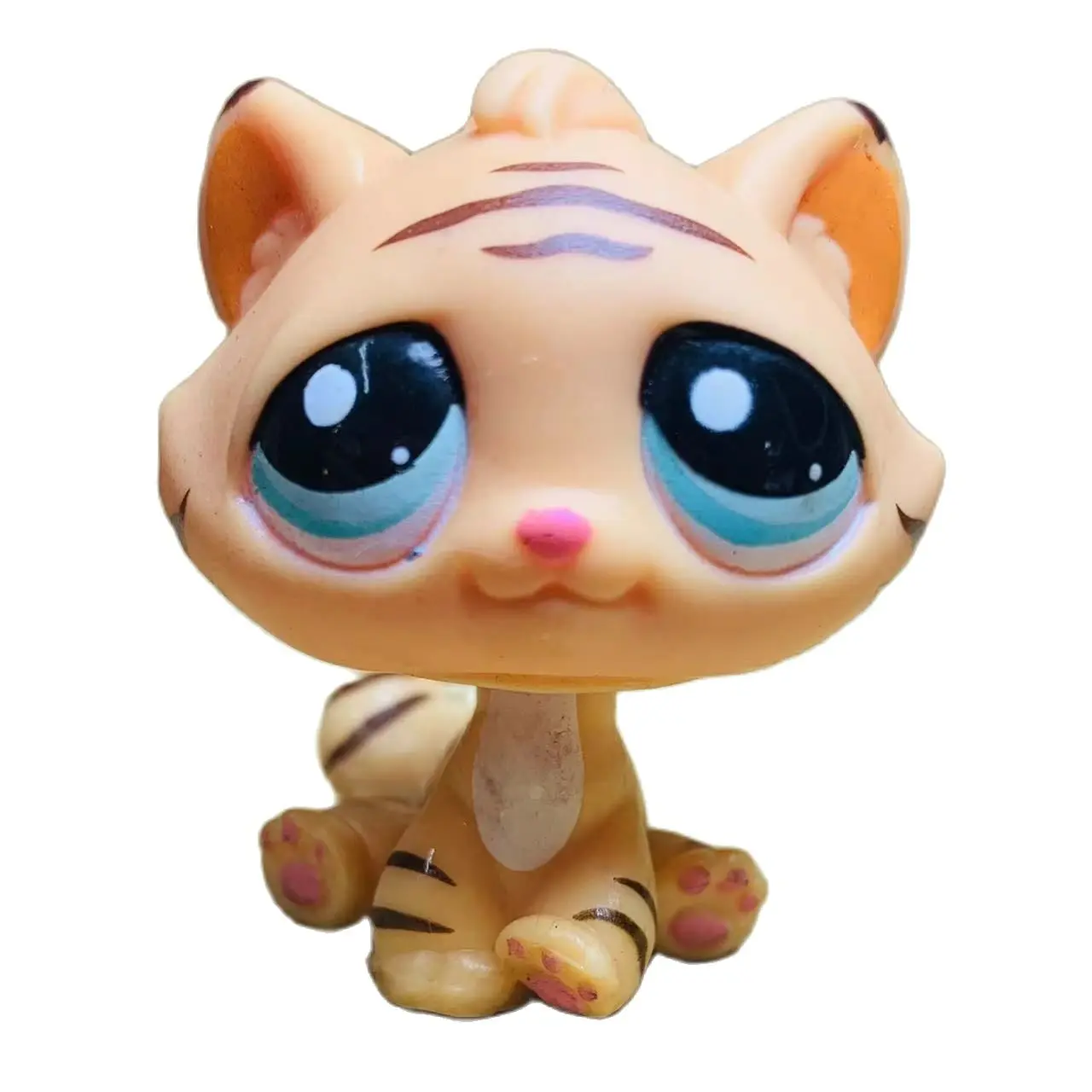 LPS Pet Shop Cute Short Hair Cat#1608 Toys Great Dane Collie Dog Action ...