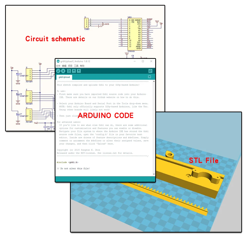 DIY Mini CNC Plotter for Arduino UNO R3 | HIT.PS