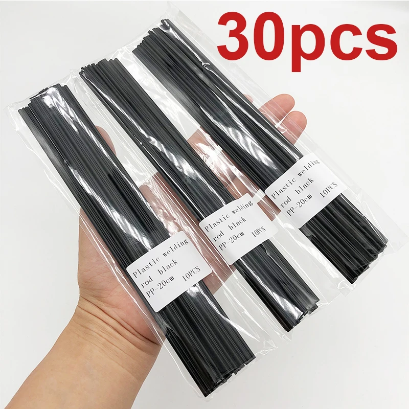 30PCS-Black-White-PP-Plastic-Welding-Rods-Bumper-Repair-Rod-Welding ...