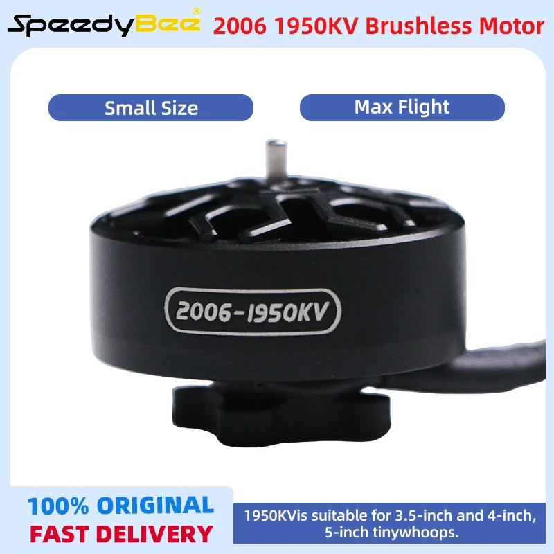 4PCS SpeedyBee 2006 1950KV Brushless Motor For RC FPV 3.5inch/4inch ...