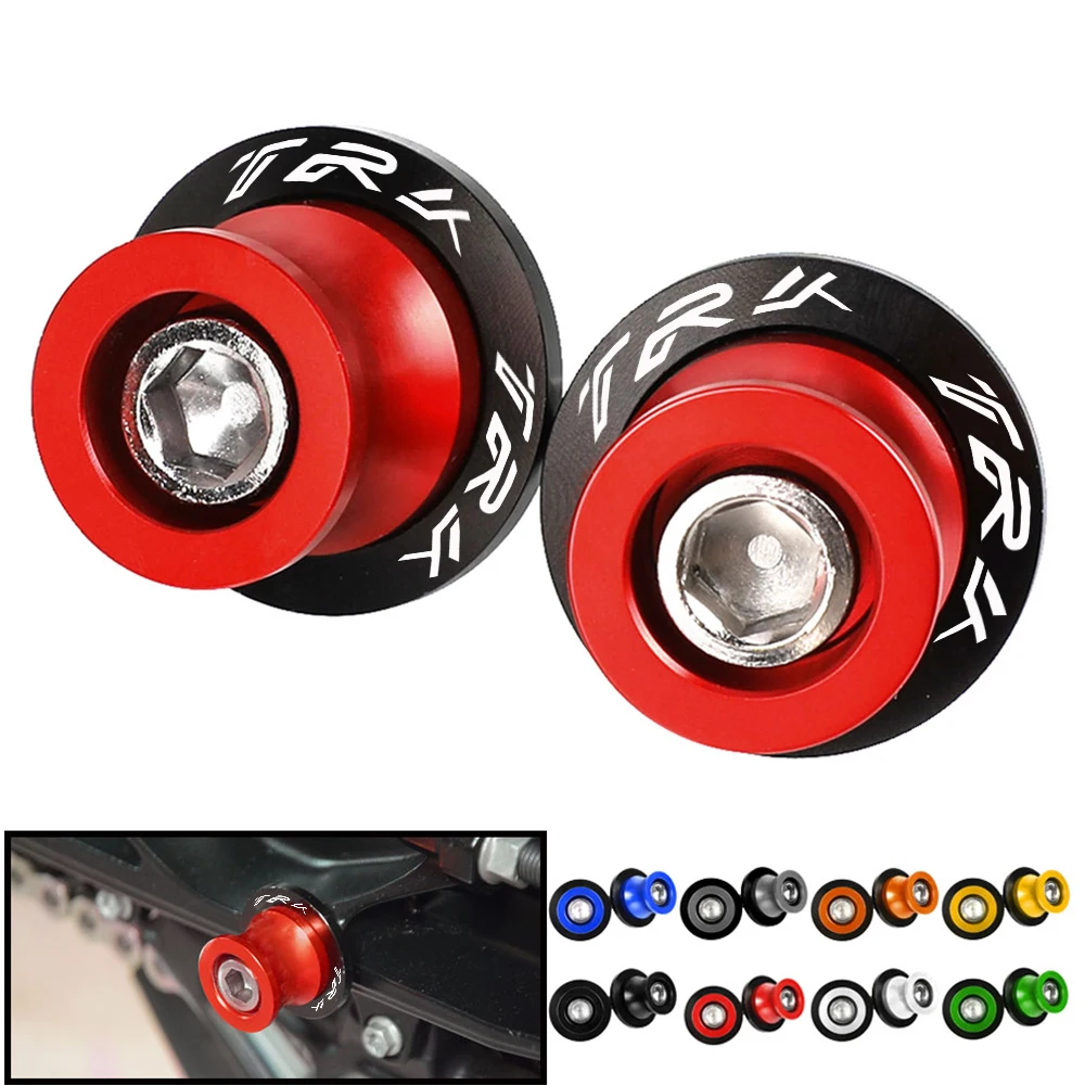 CNC-Motorcycle-Accessories-Swingarm-Spools-sliders-Rear-Stand-Screws ...