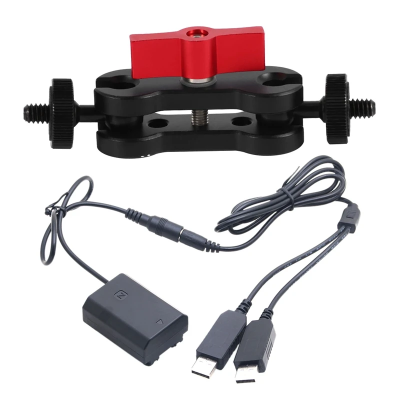 MOOL Tripod Magic Arm Mount Adapter DSLR Camera For Monitor With Dc ...