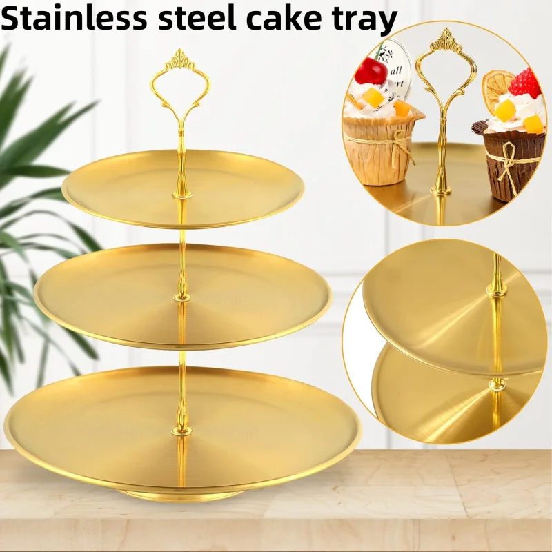 Light-luxury-desserts-display-rack-multi-layer-cake-rack-round-desserts ...