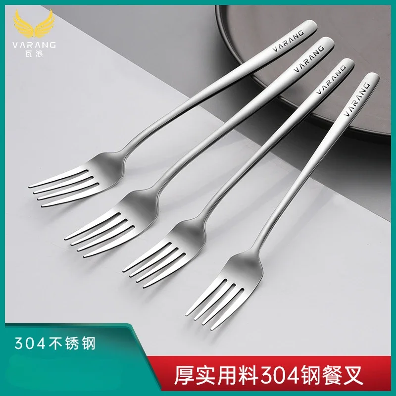 304-Stainless-Steel-Fork-Western-Tableware-Steak-Home-Dessert-Fruit ...