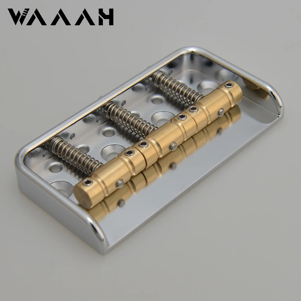 Short Tele Bridge Brass 3-Saddles for Telecaster Style Aluminum Alloy ...