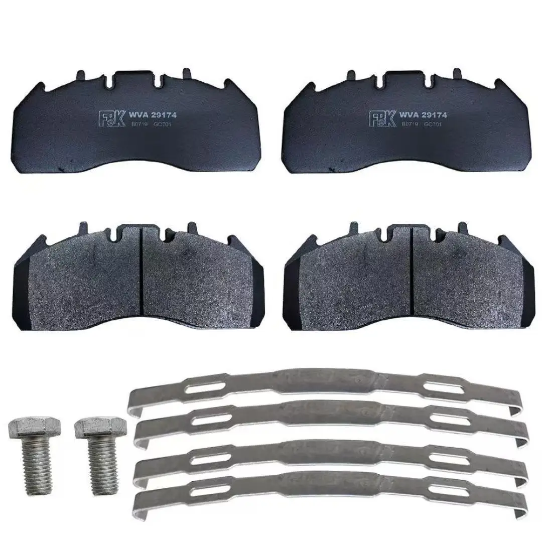 Truck Spare parts Disc Brake System front and rear Brake Pad For Volvo ...