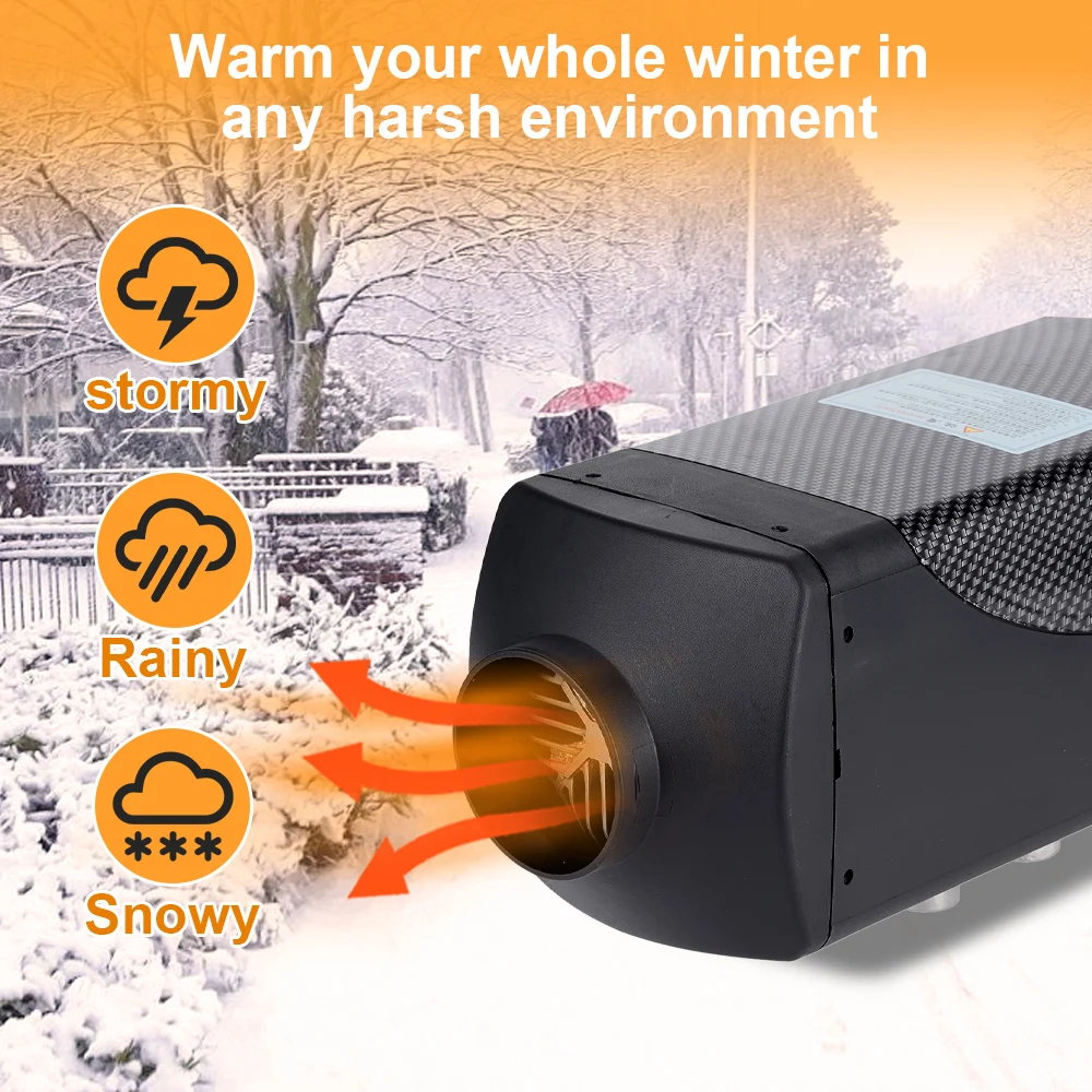 Autonomous Heater LCD Remote Machine 24V 5KW-8KW Car Diesel Air Parking ...